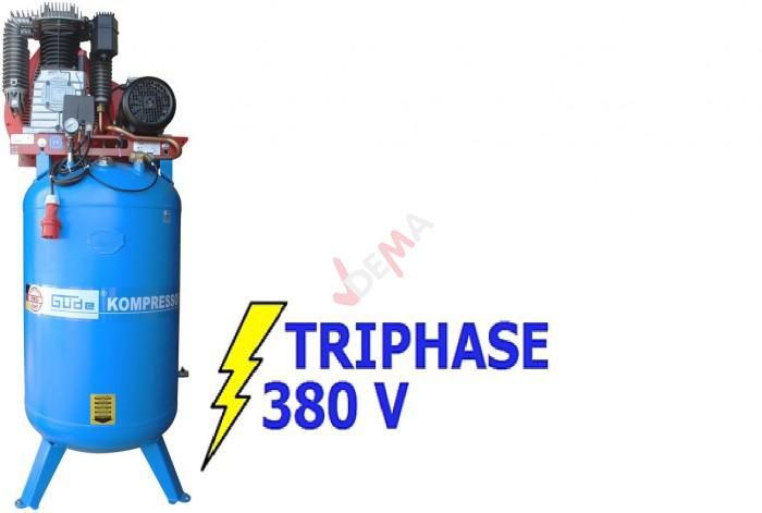 Compresseur 11 bars 270 L. 400 V - Compresseur